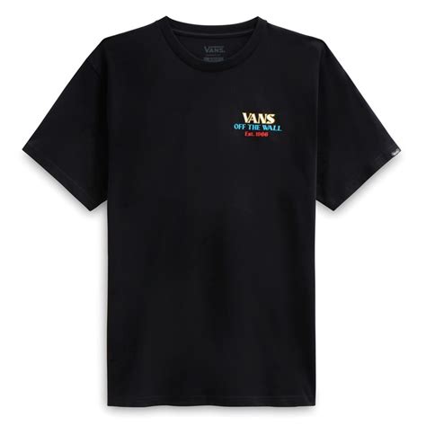 Vans Heren High Voltage Graphic T Shirts Zwart