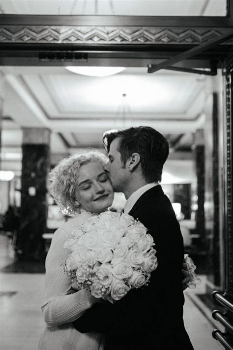 Romantic Wedding Kiss In An Elevator Mark Foster New York City Hall