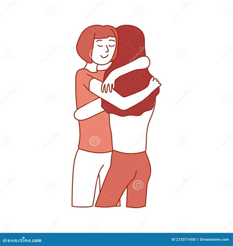 How To Draw People Hugging Step By Step