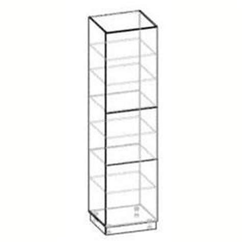 Модуль пенал 60 см під духовку висотою 213 5 см для тумб 92 для