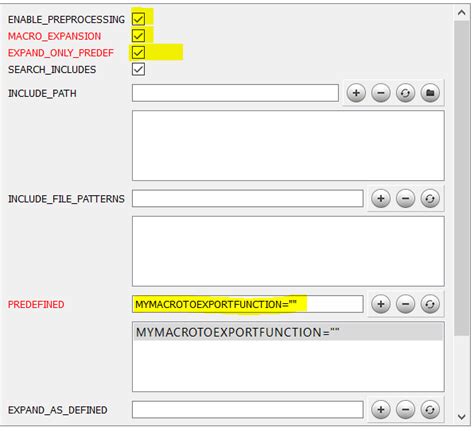 c removing a macro with doxygen stack overflow
