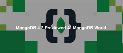 Mongodb 42新特性分布式事务、字段级加密、通配符索引、物化视图 Csdn博客