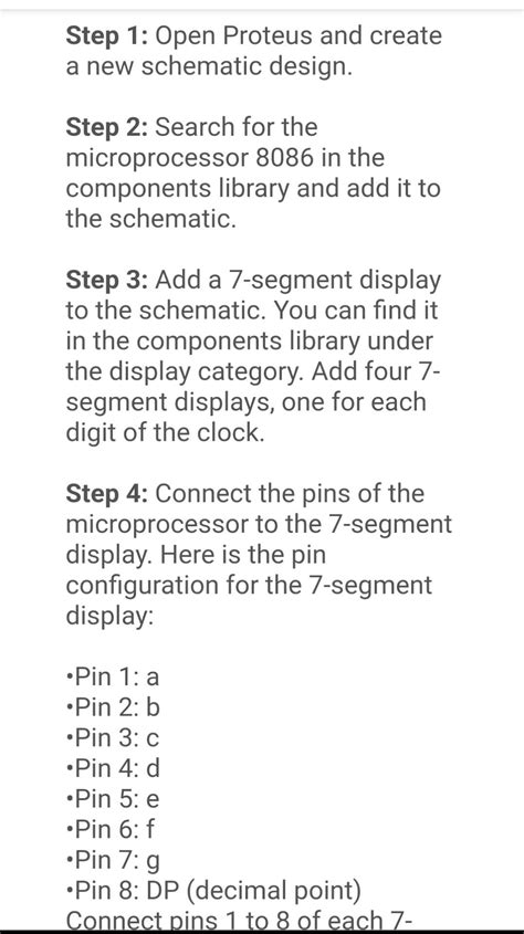 Solved Apply These Steps In Proteus Using And Send A Chegg Com