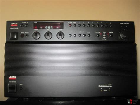 Adcom Gfa 555 Power Amp And Gtp 500 Ii Preamp Tuner With Remote Photo 217287 Canuck Audio Mart