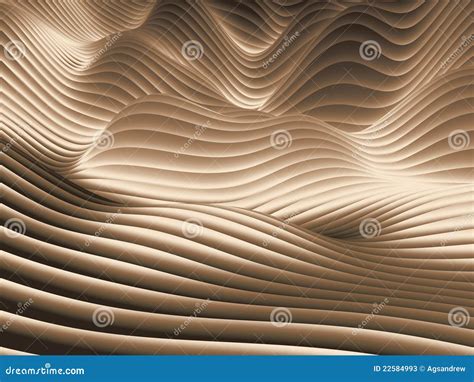 Undulating Wave Design Pattern Stock Illustration Illustration Of