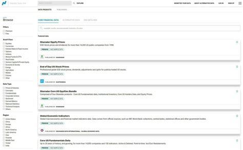 Nasdaq Data Link Quandl Python Api Guide Analyzing Alpha