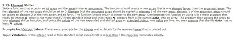 Solved 912 Element Shifter Write A Function That Accepts