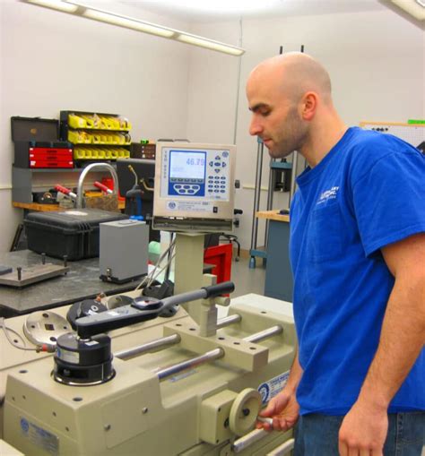 Torque Calibration Services Laboratory Testing Inc