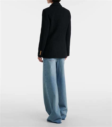 Chloé Wool Blend Bouclé Jacket Chloe