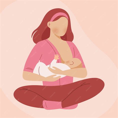Free Vector Hand Drawn Breastmilk Illustration