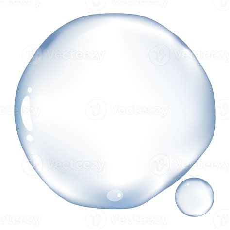 Pure Clear Water Drop Isolated Rain Dropelement Design For Concept Of