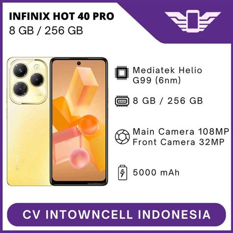 Jual Infinix Hot Pro Gb Garansi Resmi Promo Di Seller Cv Intown Cell Indonesia