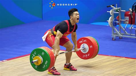 Shi Zhiyong 69 198kg Clean And Jerk 23 Year Old Shi Zhiyong 69kg China Clean And