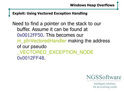 Ppt Windows Heap Overflows Powerpoint Presentation Free Download