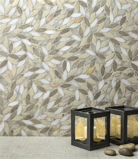 Jazz Glass Patterns Artistic Tile Mosaic Mosaic Glass