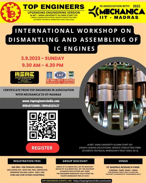 International Workshop On Dismantling And Assembling Of Ic Engines
