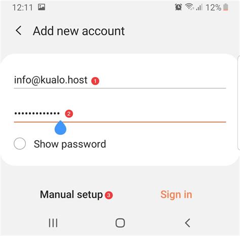 How To Setup A Secure SSL TLS IMAP Email Account On Your Android Device Using Samsung Email