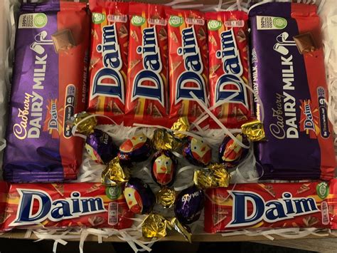 Daim Bar Hamper Chocolate Gift Box Mothers Day Gift Fathers Day Gift