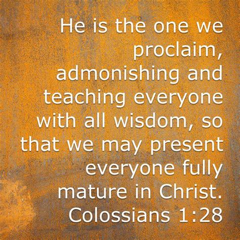 Colossians 128 New International Version Niv Bible Apps Wisdom