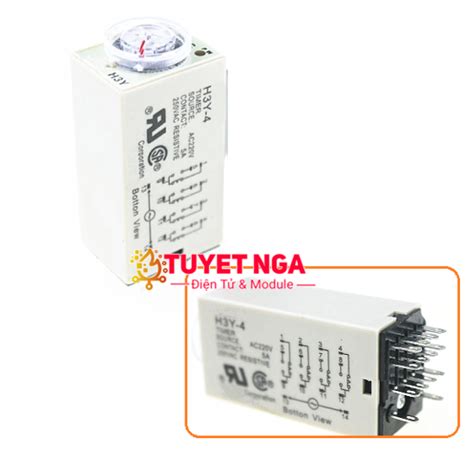 Relay Timer Omron 220V 10 Phút 14 Chân ĐIỆN TỬ TUYẾT NGA