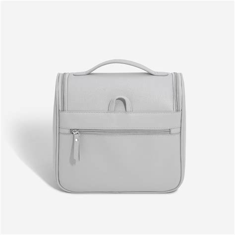 Stackers Pebble Grey Hanging Wash Bag