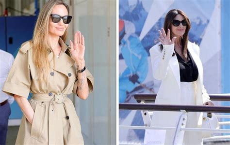 ანჯელინა ჯოლი მონიკა ბელუჩი და სხვები ფოტოები ვენეციის კინოფესტივალიდან სადაც