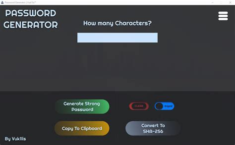 Github Vukilispasswordgenerator Advance Password Generator Gui