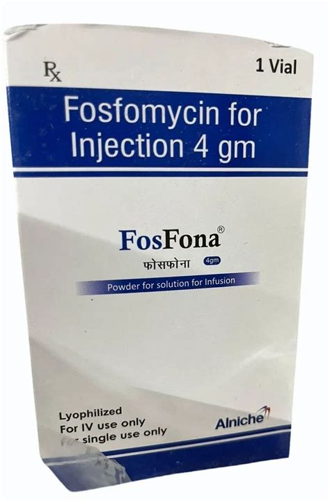 4gm Fosfomycin Injection At ₹ 1350 Piece Fosfomycin Sodium Injection In Agartala Id
