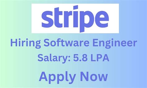 Stripe Hiring Software Engineer Freshers Banglore