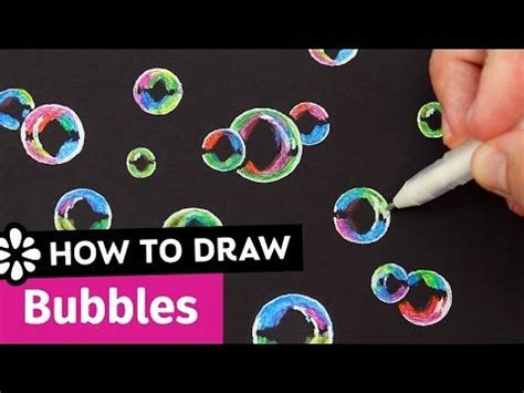 How To Draw Bubbles Sea Lemon YouTube Bubble Drawing Sakura Art Bubble Art