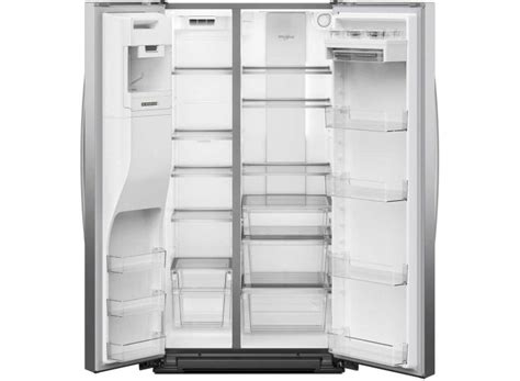 Whirlpool 21 Cu Ft Refrigerator 36 Inch Wide In Stainless Wrsc6536rz