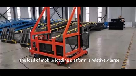 Portable Loading And Unloading Dock Lift Platform 2 Ton Lift Tables Mobile Loading And Unloading