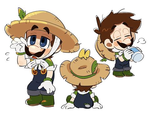 Luigi Mario Drawn By Mimimi Mimimim Danbooru