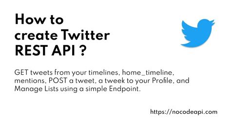 How To Create Twitter Rest Api Youtube