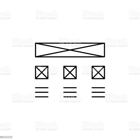 Design Development Grid Icon Simple Outline Vector Of Web Design Development Set Icons For Ui