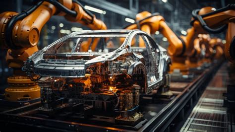 Automated Robotic Assembly Line For Spacecraft Components In Modern