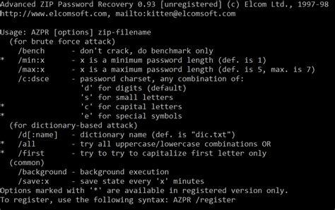 Breaking Rar5 And 7zip Passwords Elcomsoft Blog