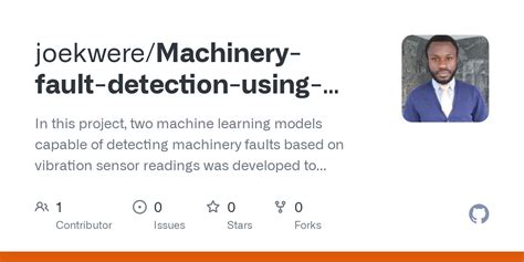Github Joekweremachinery Fault Detection Using Decision Tree And