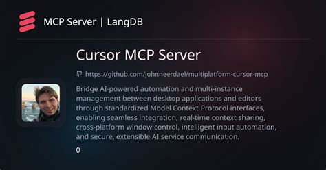 Cursor Mcp Server Langdb
