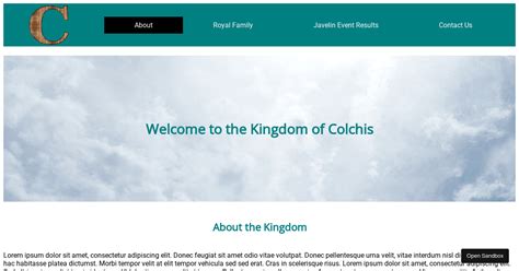 Wild Code School Tech Challenge Final Codesandbox