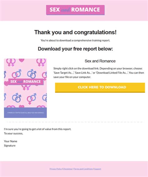 Sex And Romance Plr Report Private Label Rights