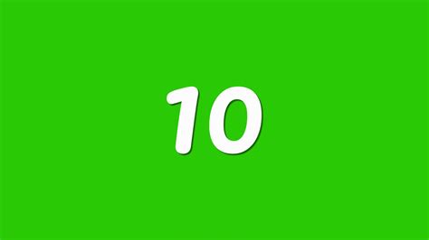 10 Second Animation Countdown Timer Stock Motion Graphics Sbv 352058792
