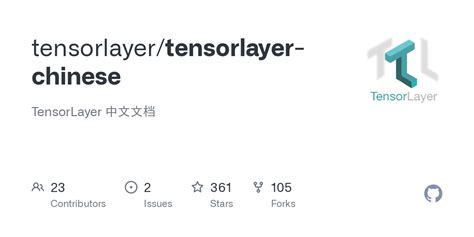 Github Tensorlayer Tensorlayer Chinese Tensorlayer