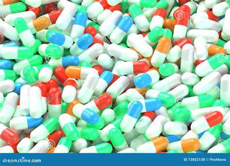 Medication Capsules Stock Illustration Illustration Of Medicament