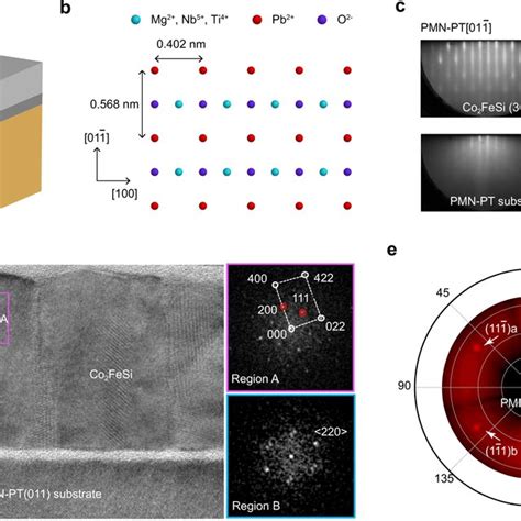 A Schematic And B Layout Views Of The Crossbar Array Structure