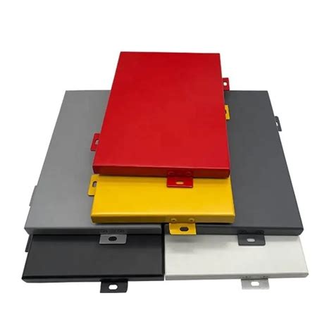 Panel Aluminium Eksterior Komersial Fassade Wall Cladding Untuk Dinding