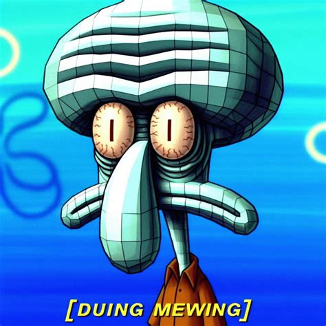 Squidwards Mewing Progress R Dalle