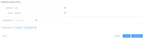 Exploring Datasets Amazon Dynamodb