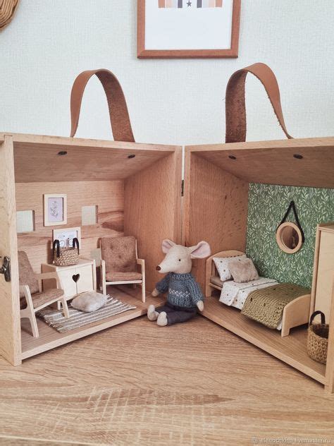 Кукольный домик с мышкой купить в интернет магазине Ярмарка Мастеров по цене 7500 ₽ Sh36mru