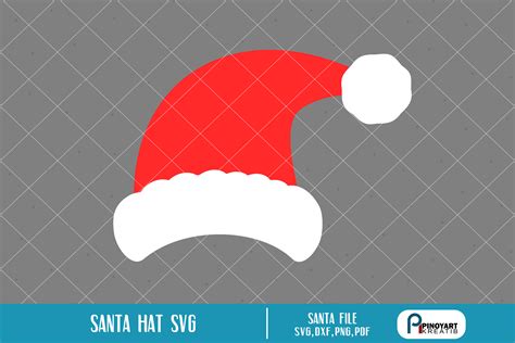 Santa Hat Svg Santa Claus Svg Christmas Svg File